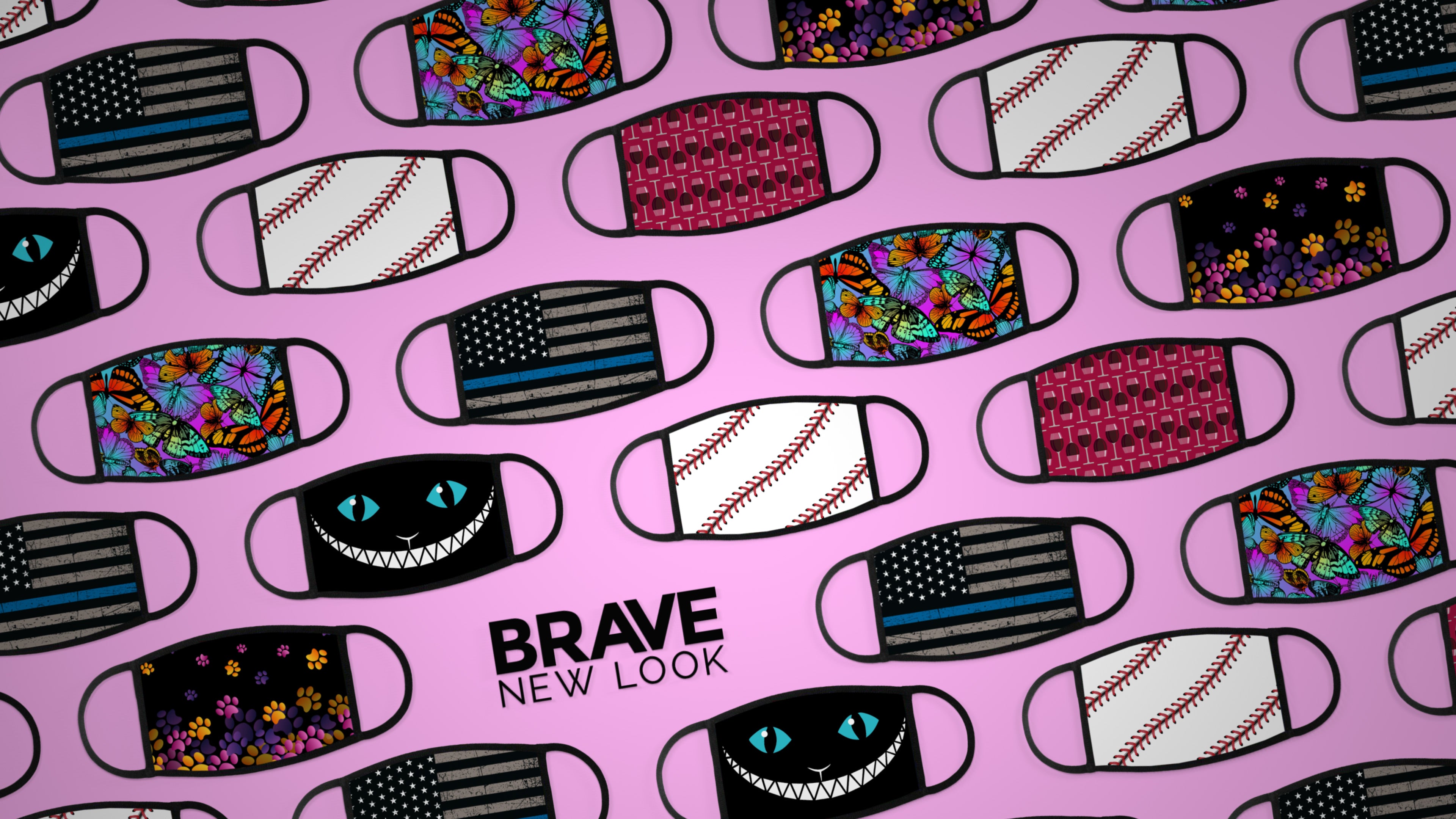 Cloth Face Masks – Brave New Look